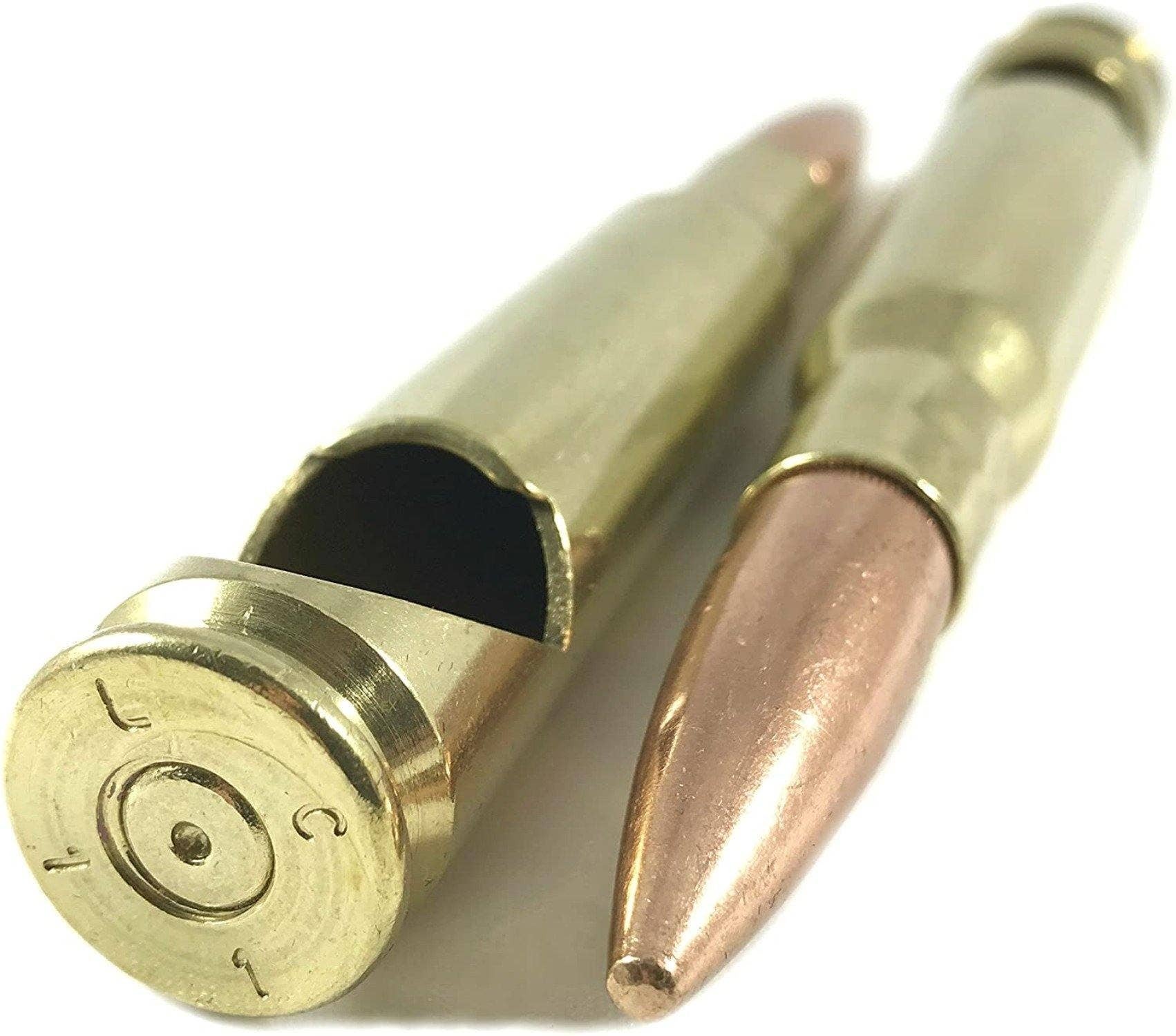 50 Caliber BMG Real Bullet Bottle Opener | Etched in Time Gift Shop